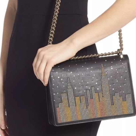kate spade | Bags | Kate Spade Marci Light Up Bag Ny City Glitzy Ritzy ...